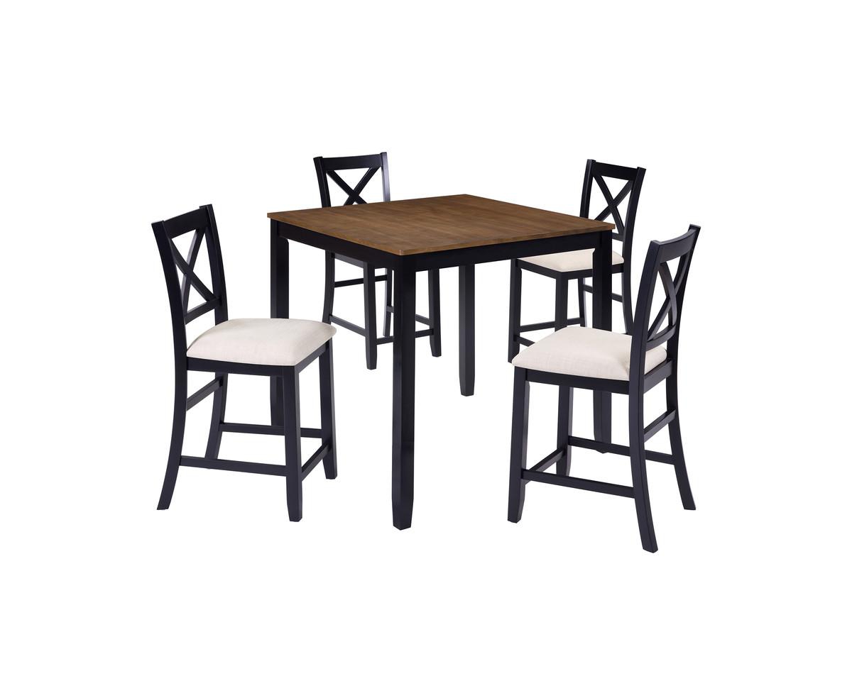 Click here for Casainc 5-Piece Classic Counter Height Wood Dining... prices