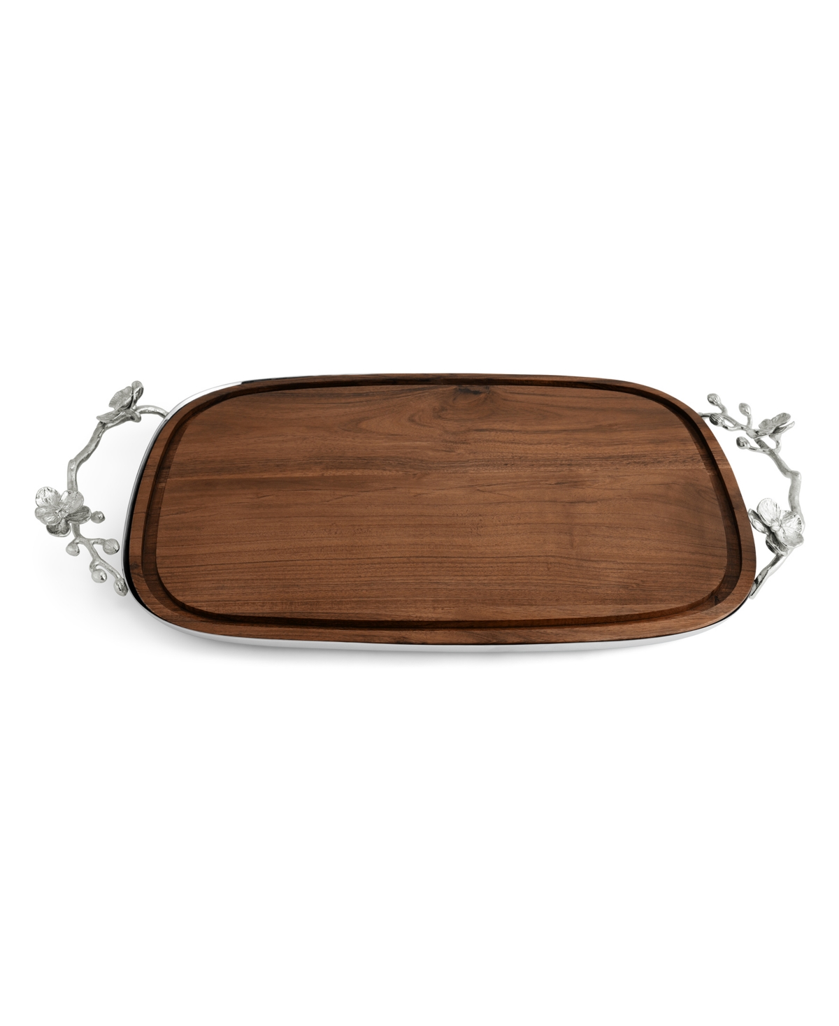 Click here for Michael Aram White Orchid Bread Board - Brown prices