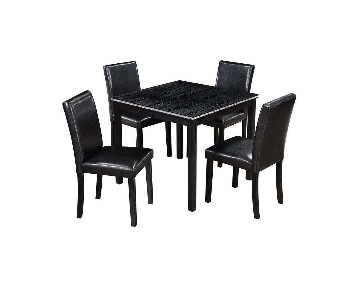 Click here for Casainc 5-Piece Counter Height Dining Set with Cry... prices
