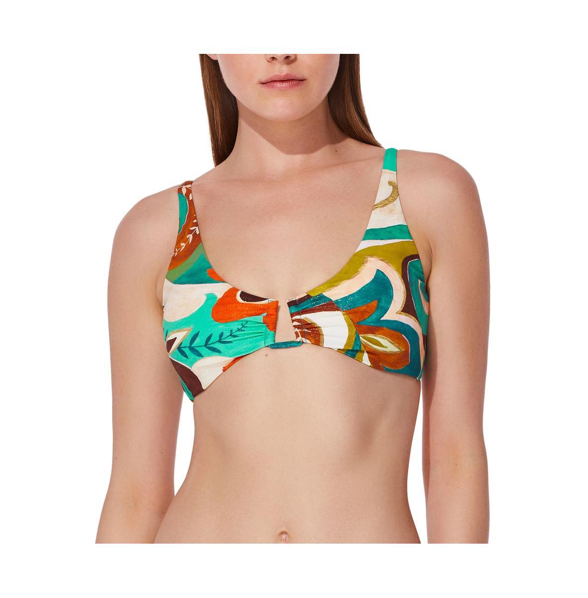 Click here for Gottex Womens Porto U Wire Bikini Top - Multi-brow... prices