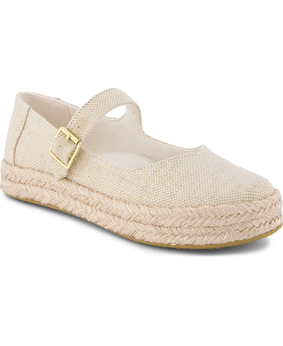 Click here for Toms Womens Carolina Mary Jane Flats - Champagne G... prices