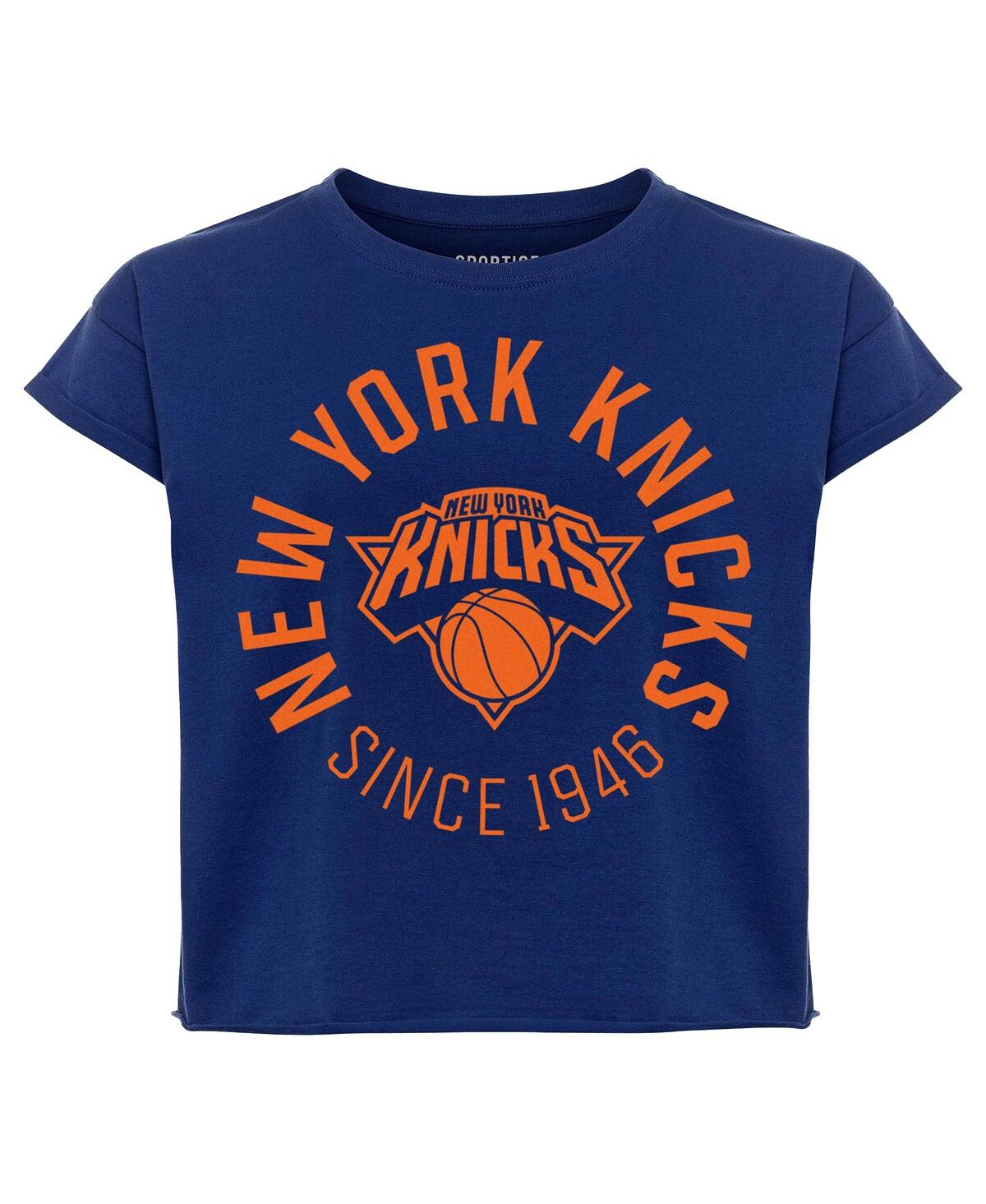 Click here for Womens Navy New York Knicks Cropped Genuine Issue... prices
