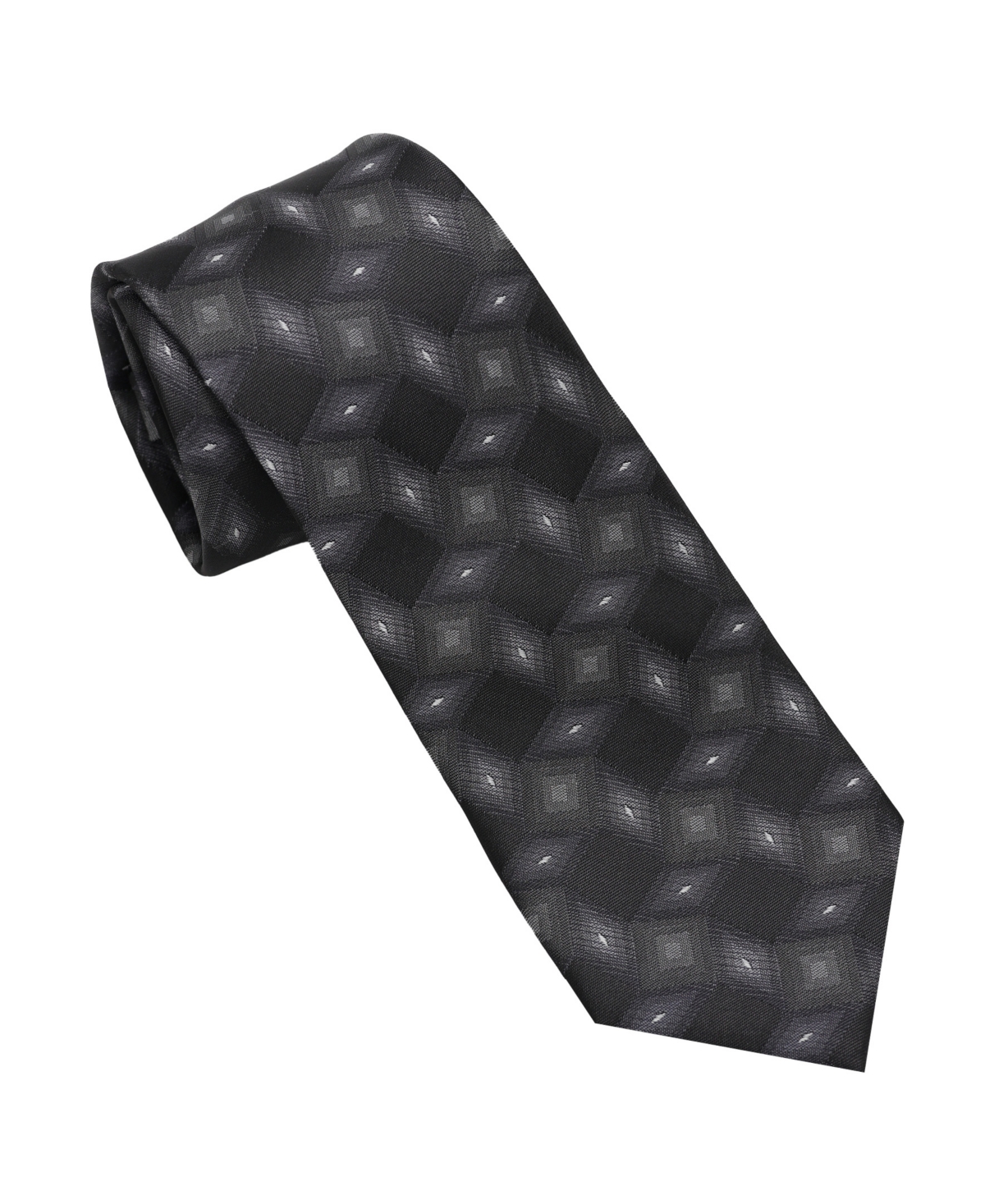 Click here for Dkny Mens Tossed Slim Design Tie - Black prices