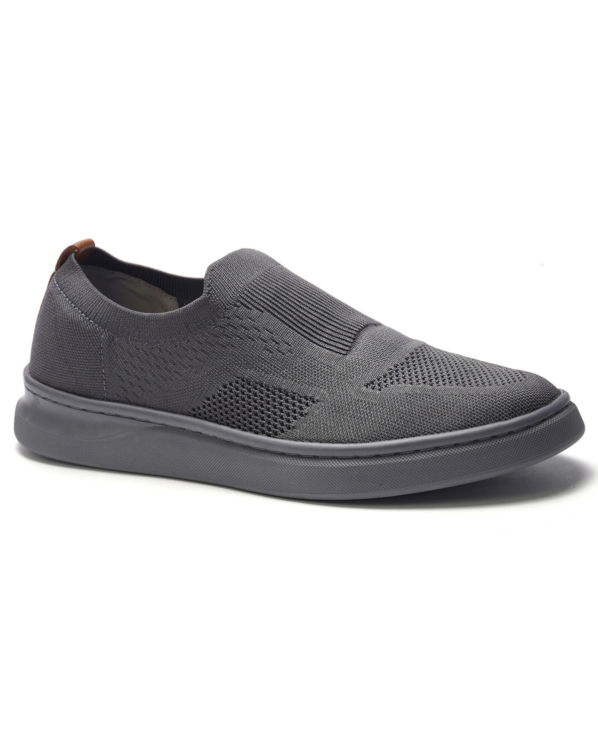 Click here for Anthony Veer Mens Drift Knit Slip-On Shoes - Gray prices