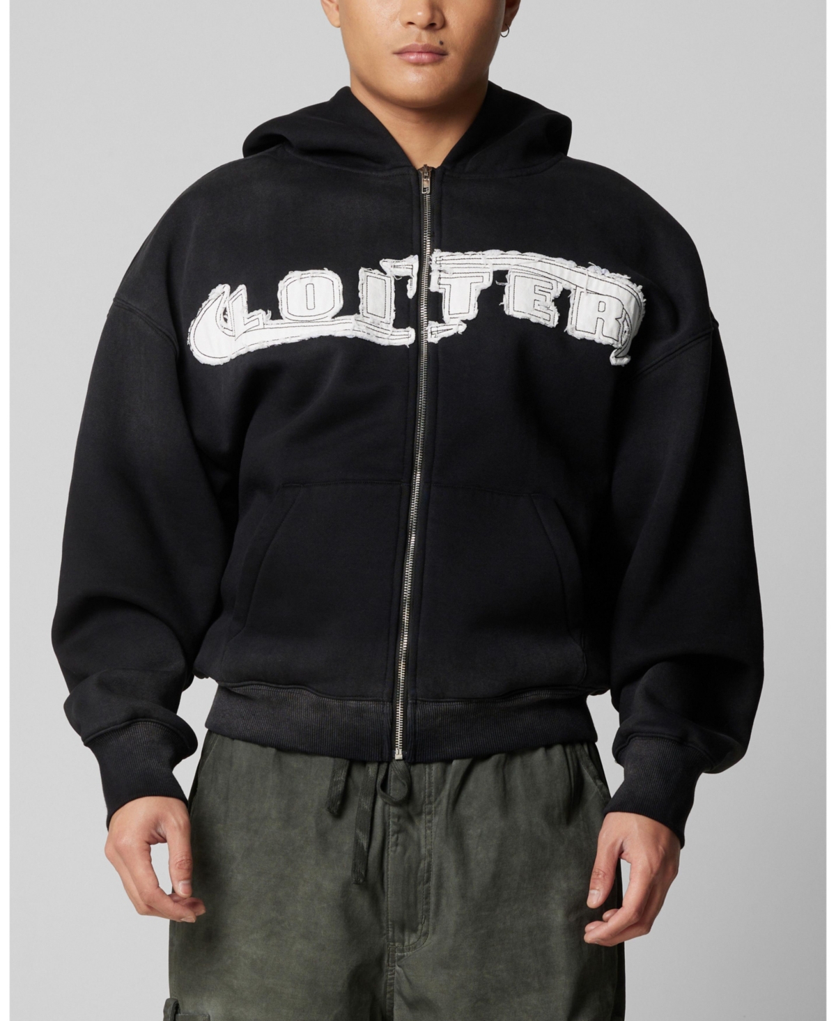 Click here for Loiter Mens Peace To Make Zip Hoodie prices