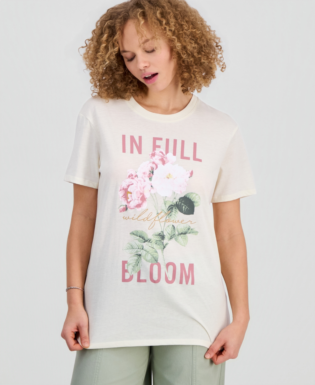 Click here for Self Esteem Juniors In Full Bloom Floral Graphic C... prices