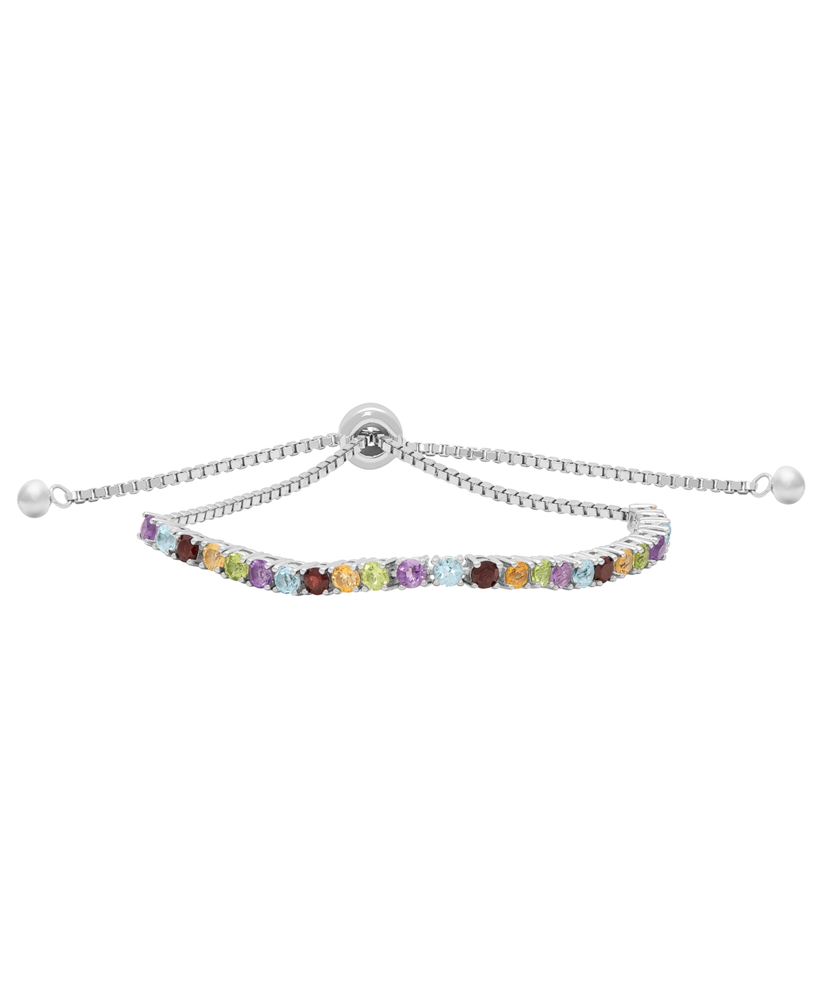 Click here for Macys Multi-Stones Bolo Bracelet (1.84 ct. t.w.) i... prices