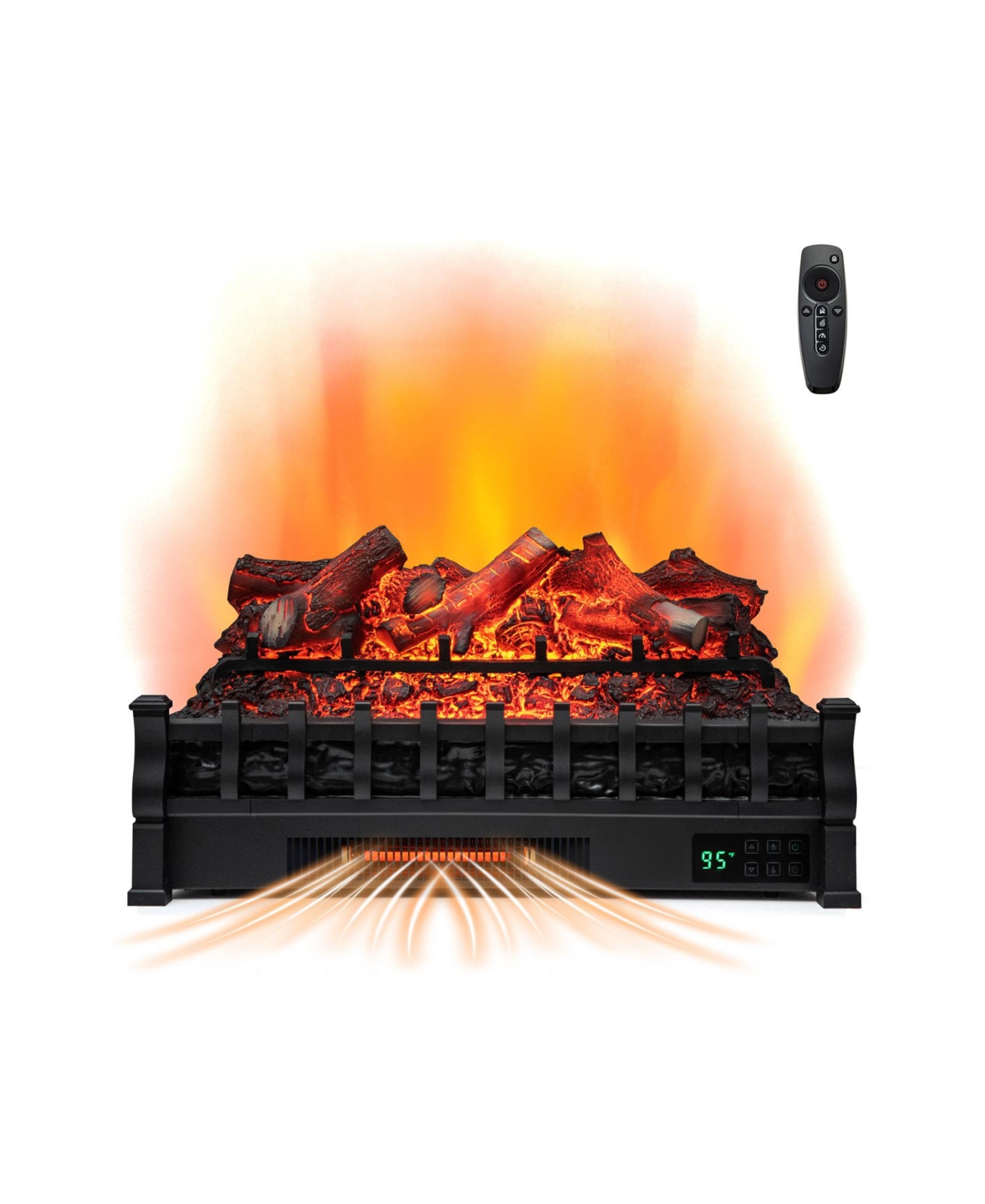 Click here for Sugift 26 Inch Electric Fireplace Heater with Remo... prices
