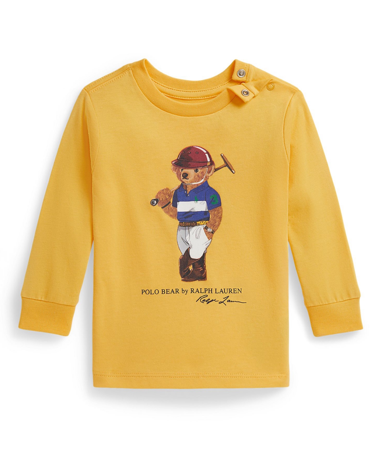 Click here for Polo Ralph Lauren Baby Boy Long-Sleeve Crewneck T-... prices