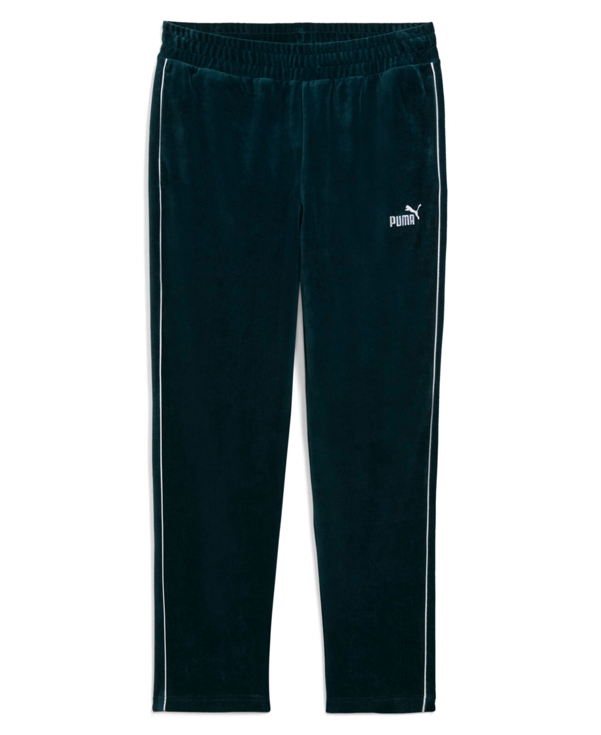 Click here for Puma Mens Essentials Elevated Track Pants - Green... prices