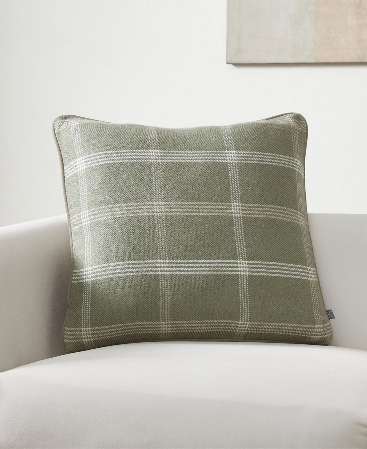 Click here for Tahari Home Woven Plaid Reversible Decorative Pill... prices
