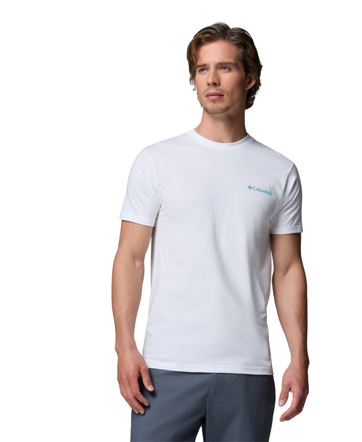 Click here for Columbia Mens Vantage Graphic T-Shirt - White prices