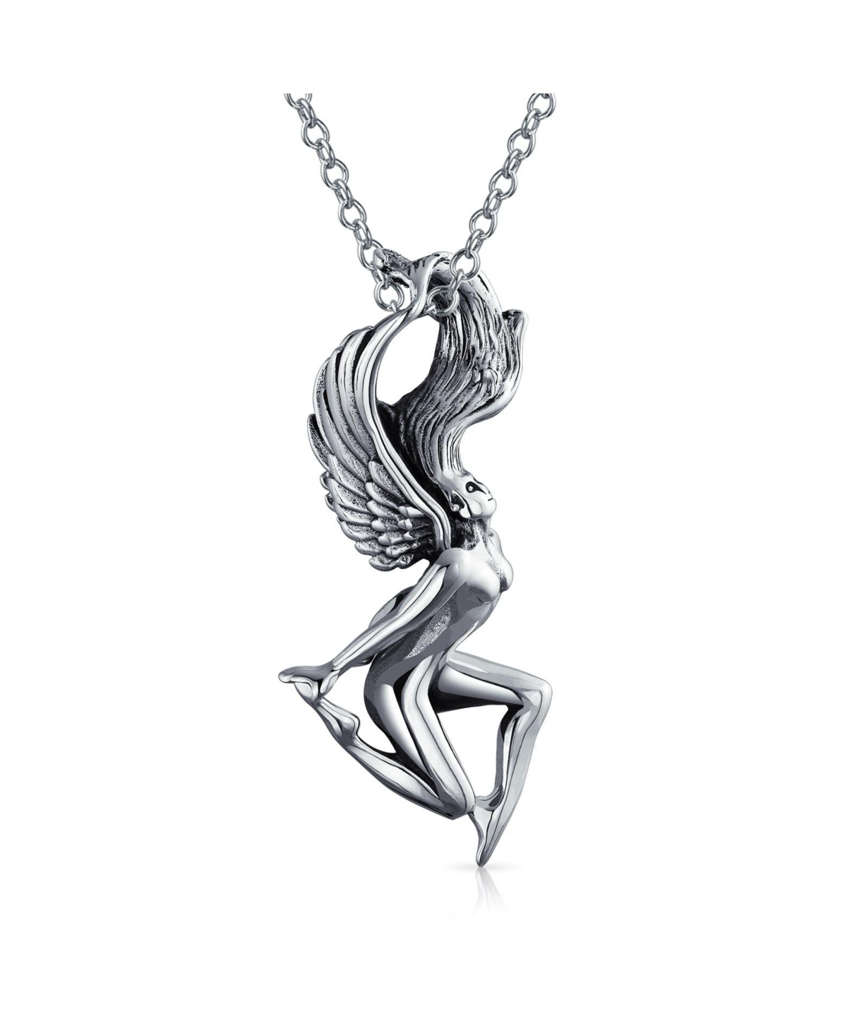 Click here for Bling Jewelry Angel Goddess Wings Pendant Necklace... prices