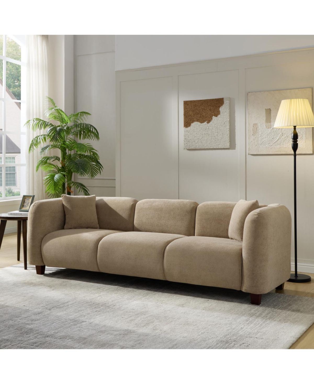 Click here for Streamdale Silo 87 in. 3 Seater Modern Upholstered... prices