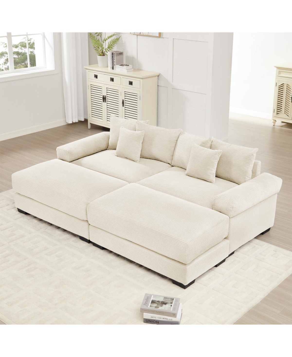 Click here for Streamdale Oversized Cloud Modular Sectional Couch... prices