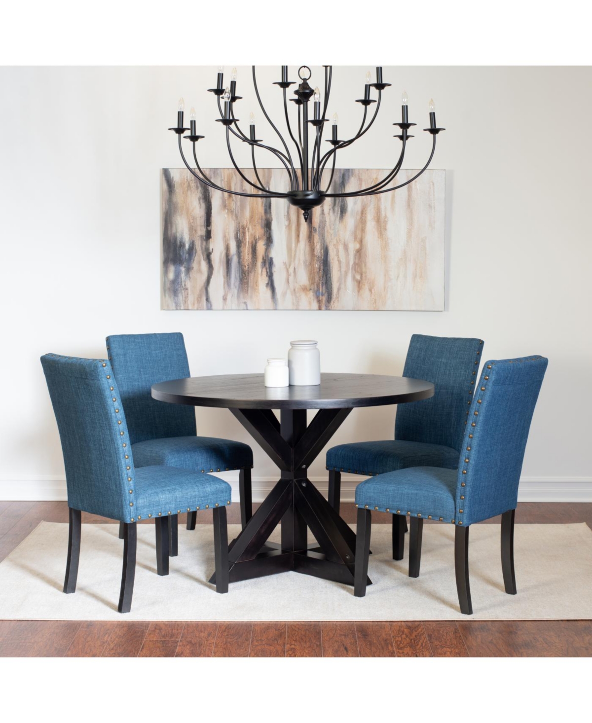 Click here for Streamdale Mytzi 5-piece Dining Set  Cross-Buck Di... prices
