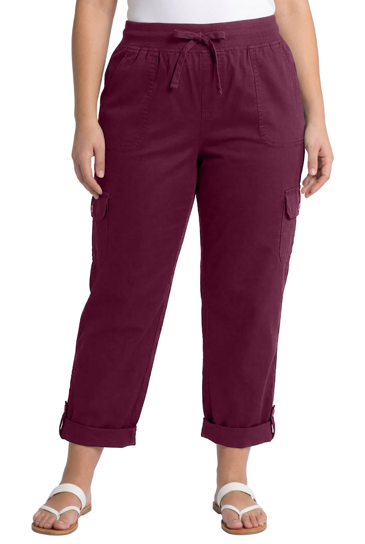 Click here for Woman Within Womens Within Convertible Length Carg... prices