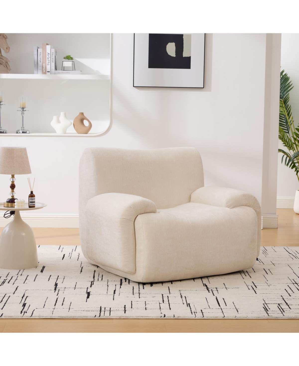 Click here for Streamdale Furniture Modern Oversized Chenille Acc... prices