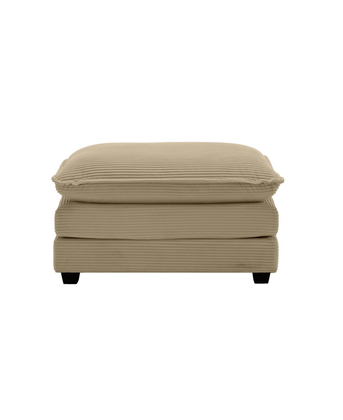 Click here for Streamdale Furniture Ottoman Footstool in Tan Cord... prices