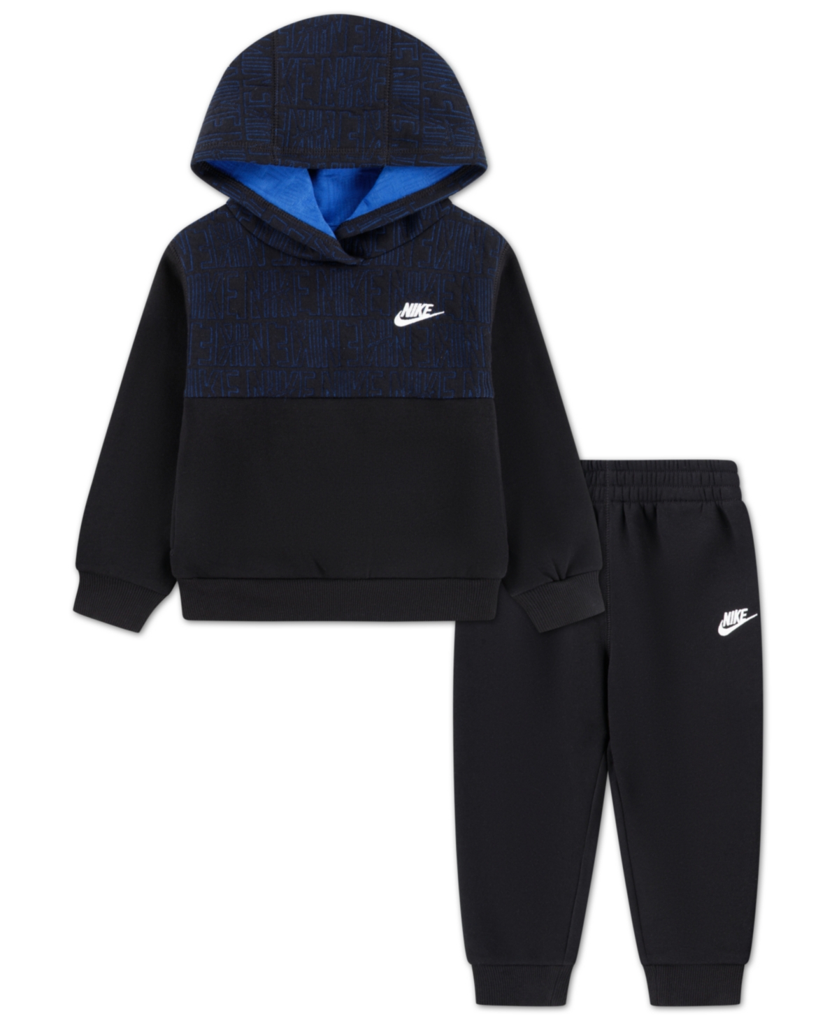 Click here for Nike Boys Toddler 2T-4T Quilted Hoodie and Pants... prices
