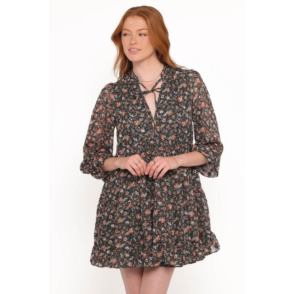 Click here for Petal and Pup Womens Jinny Long Sleeve Mini Dress... prices