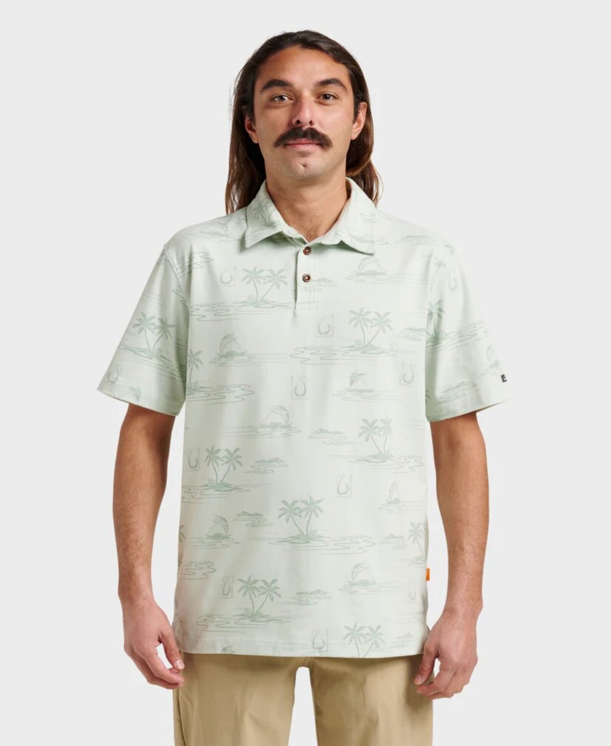 Click here for Quiksilver Waterman Mens Island Daze Polo Shirt -... prices