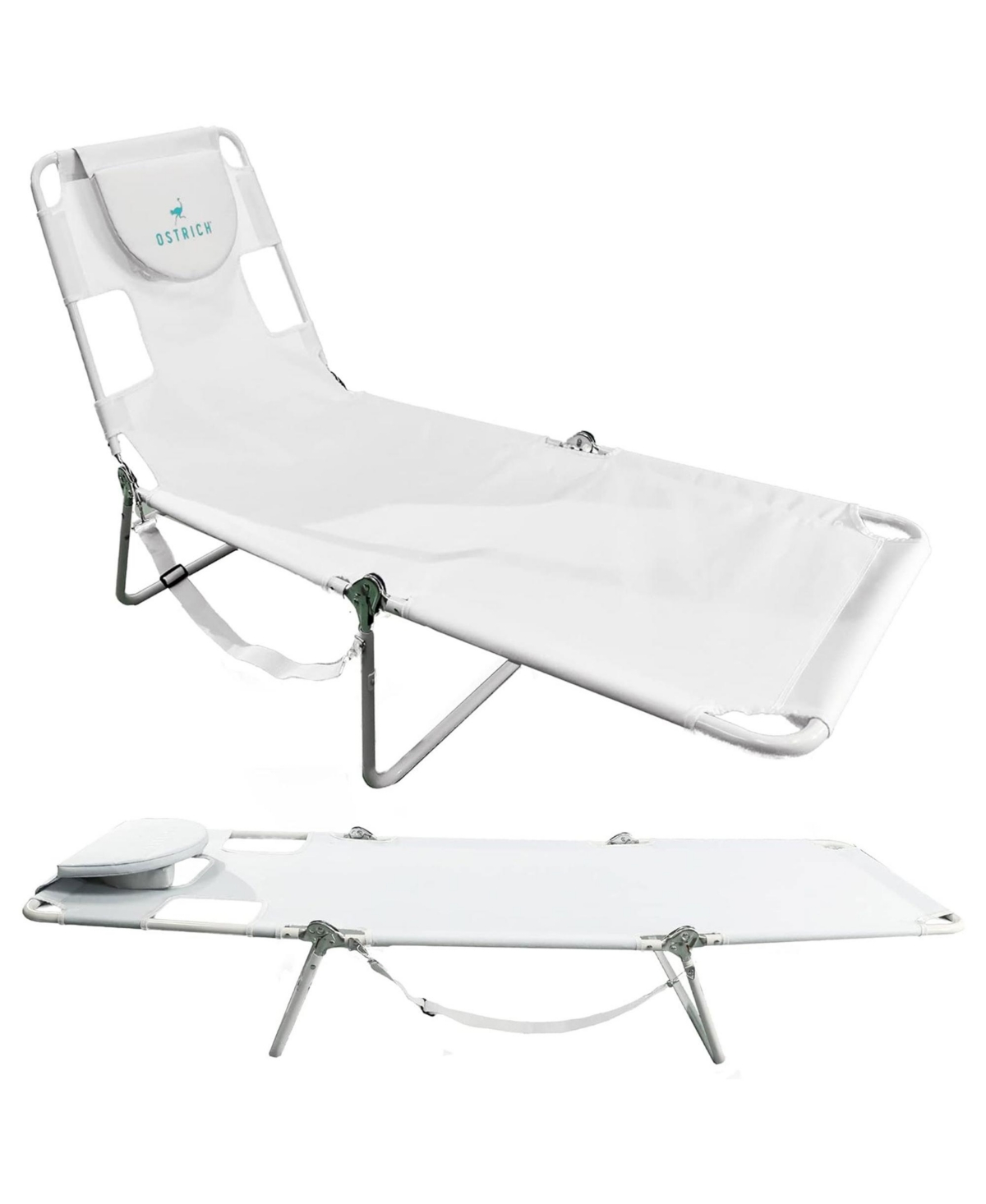 Click here for Ostrich Chaise Lounge Versatile Facedown Beach Cam... prices