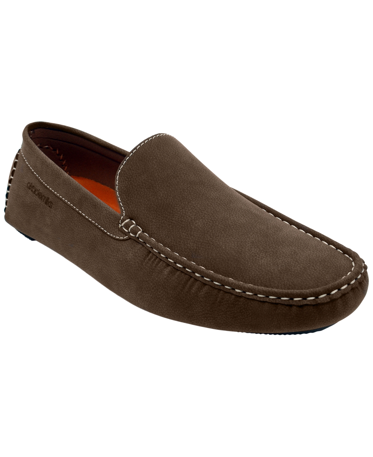 Click here for Akademiks Mens Weston Slip On Loafers - Brown prices