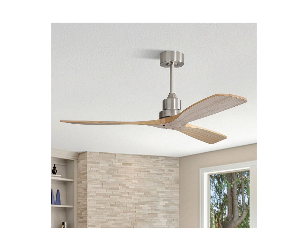 Click here for Sofucor 52-inch Modern Sand Nickel 3-Blade Light C... prices