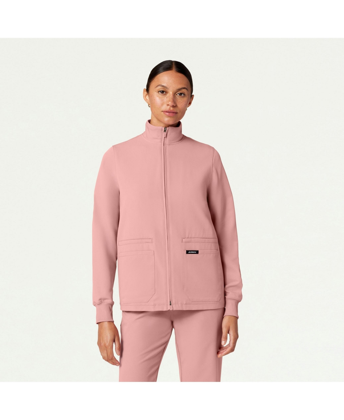 Click here for Jaanuu Womens Ceri 6-Pocket Classic Scrub Jacket -... prices