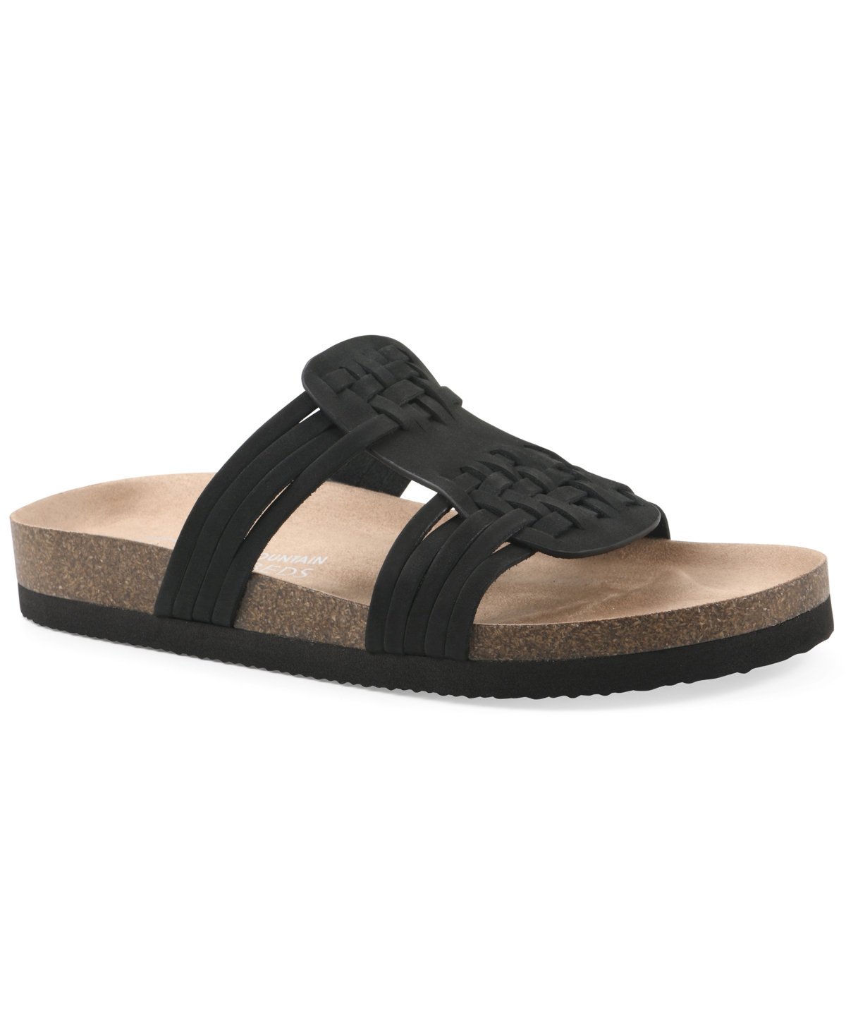 Click here for White Mountain Womens Halicore Footbed Sandals - B... prices