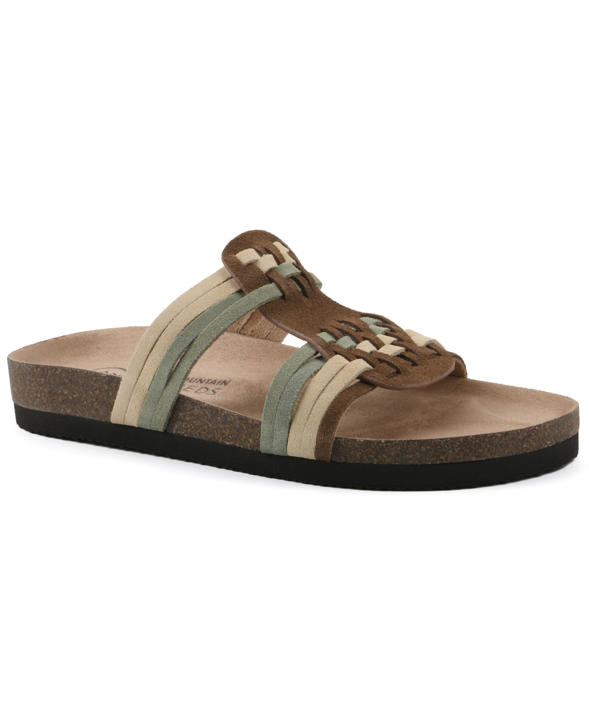Click here for White Mountain Womens Halicore Footbed Sandals - C... prices
