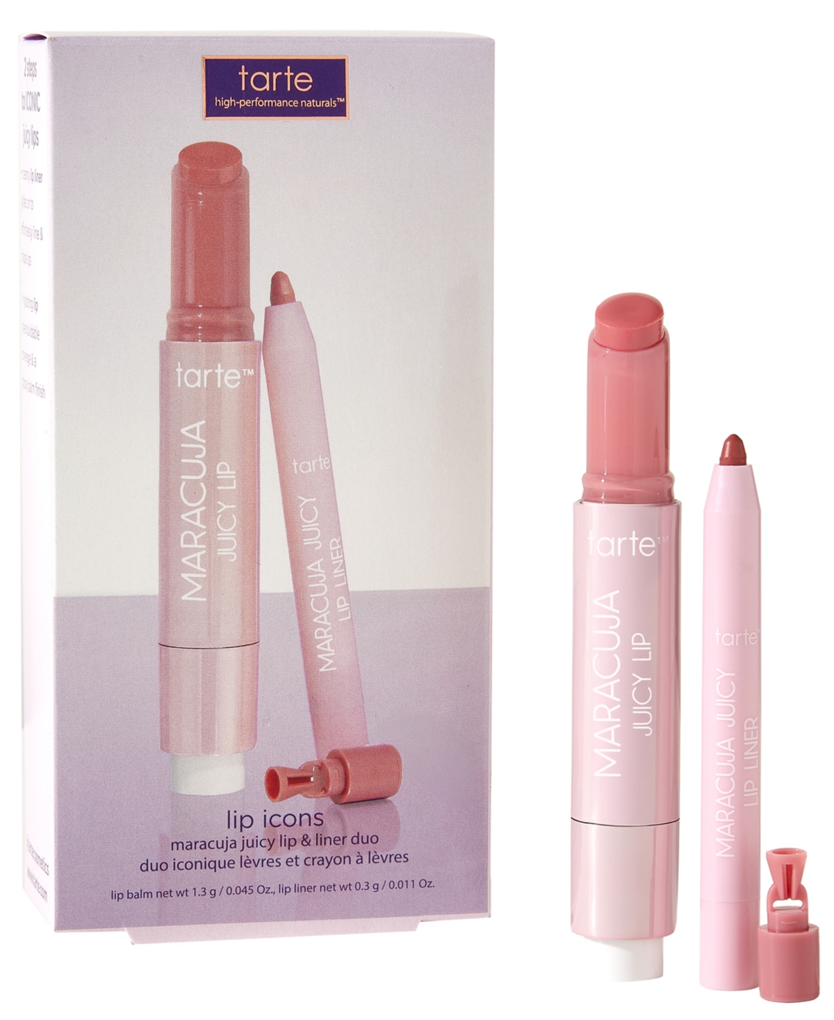 Click here for Tarte 2-Pc. Lip Icons Maracuja Juicy Lip Balm and... prices