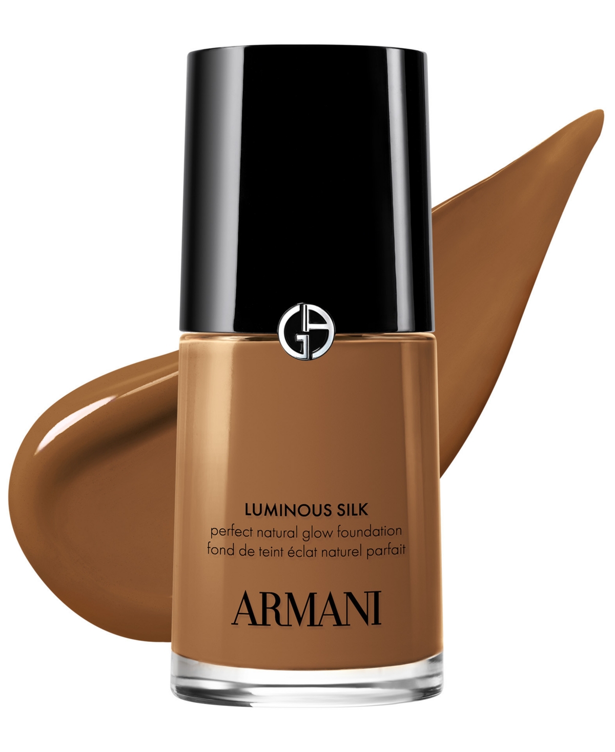 Armani Luminous Silk Natural Glow 24-Hour Wear Blurring Liquid Foundation  1.0 oz. - 13.25 DEEP - NEUTRAL GOLDEN