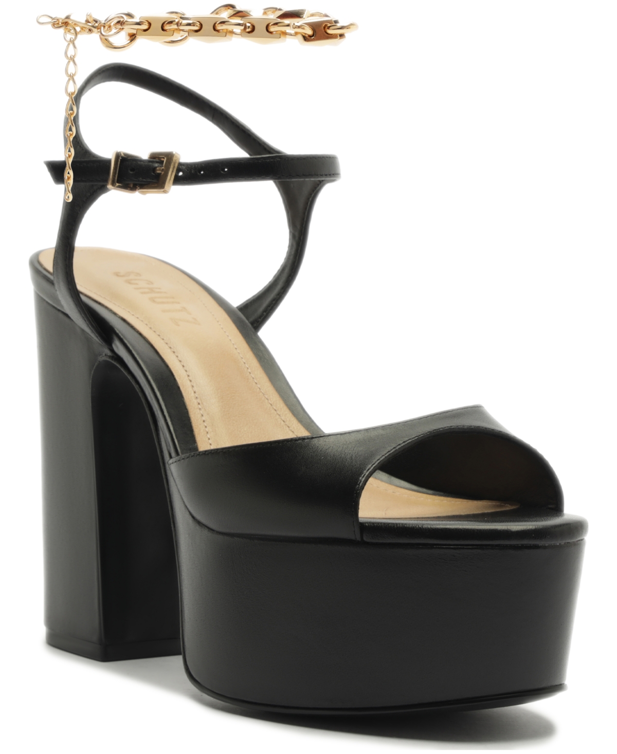 Click here for Schutz Womens Lys Platform Dress Sandals - Black prices