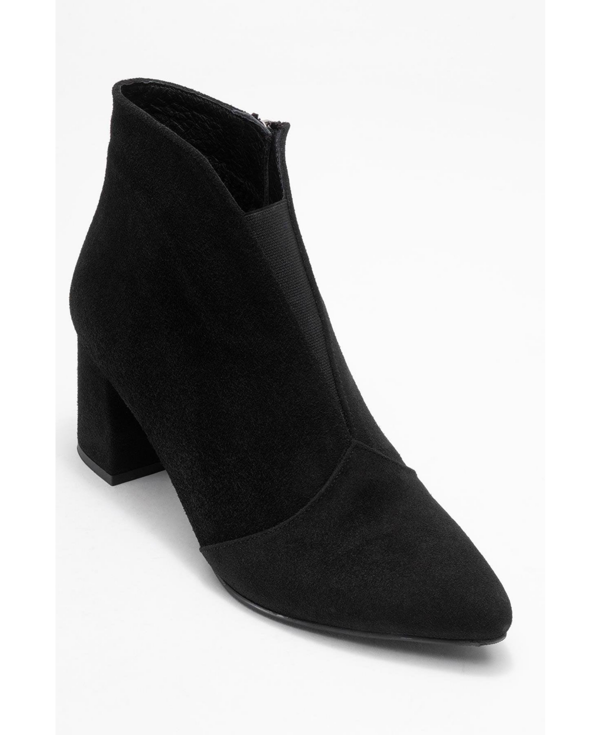 Click here for Forever & Always Shoes Finda Leather Block Heel Bo... prices