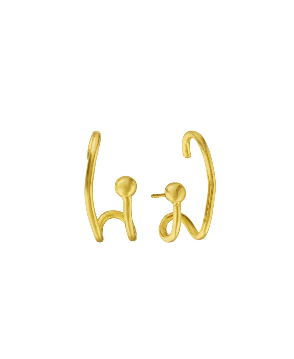 Click here for Ottoman Hands Odette Stud Earrings - Gold prices