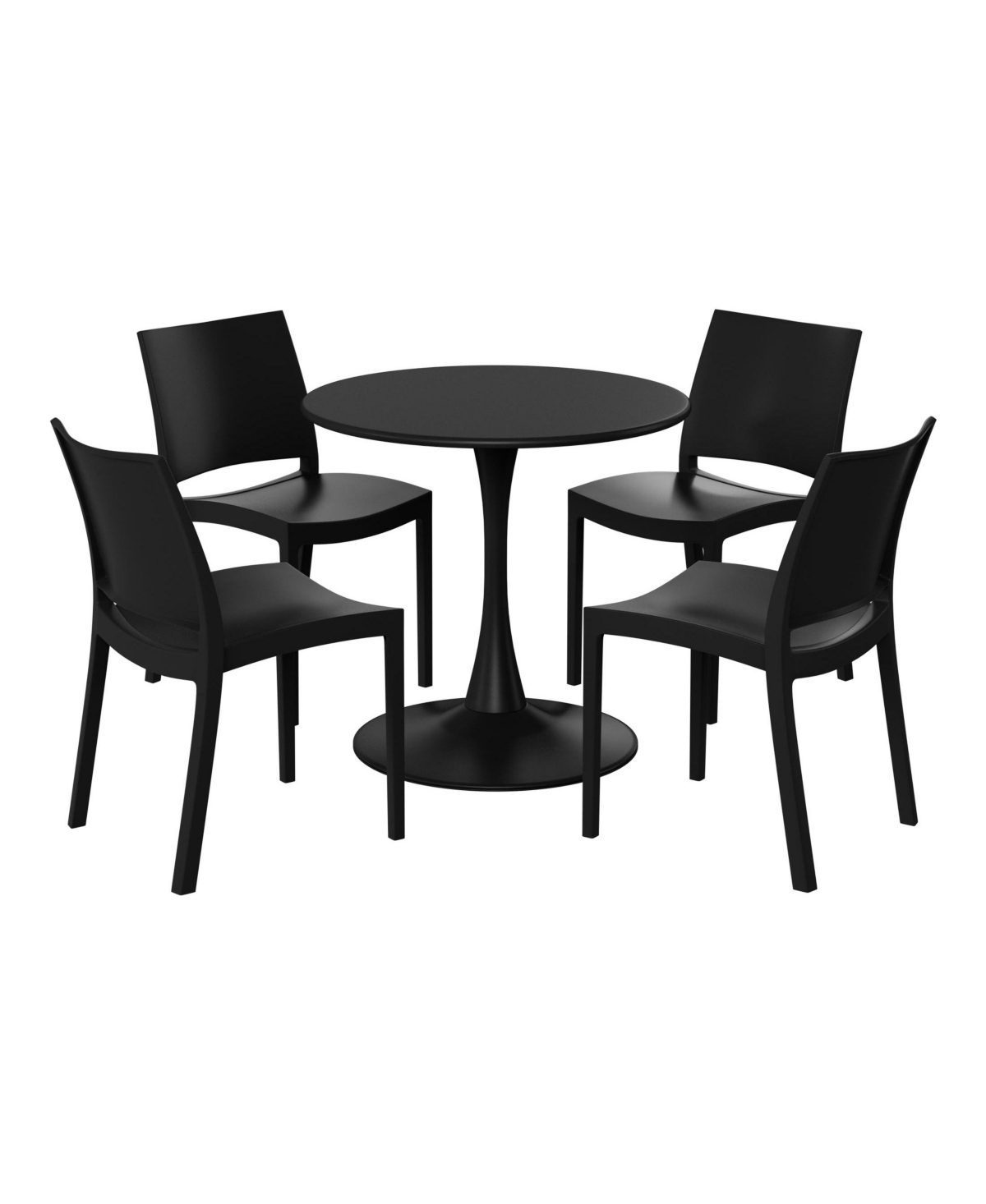 Click here for WestinTrends 5-Piece Indoor Outdoor Round Metal Pa... prices