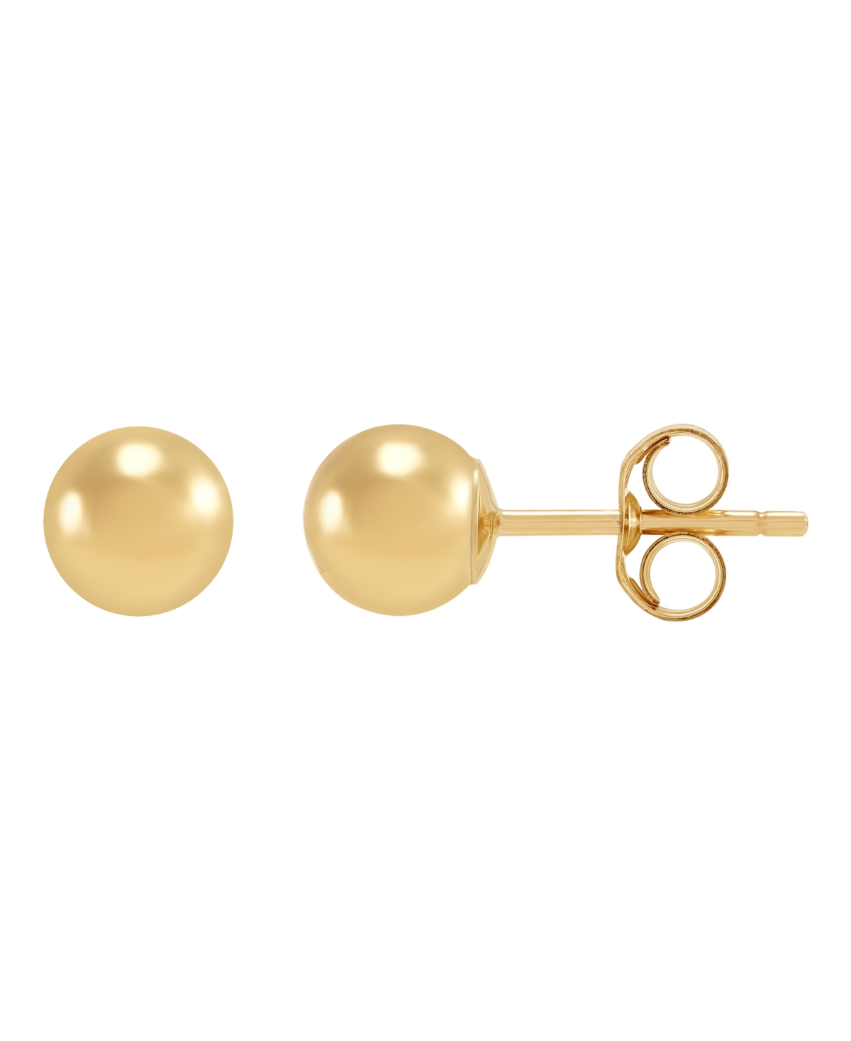 Click here for Macys Ball Stud Earrings in 10k Yellow Gold - Gold prices