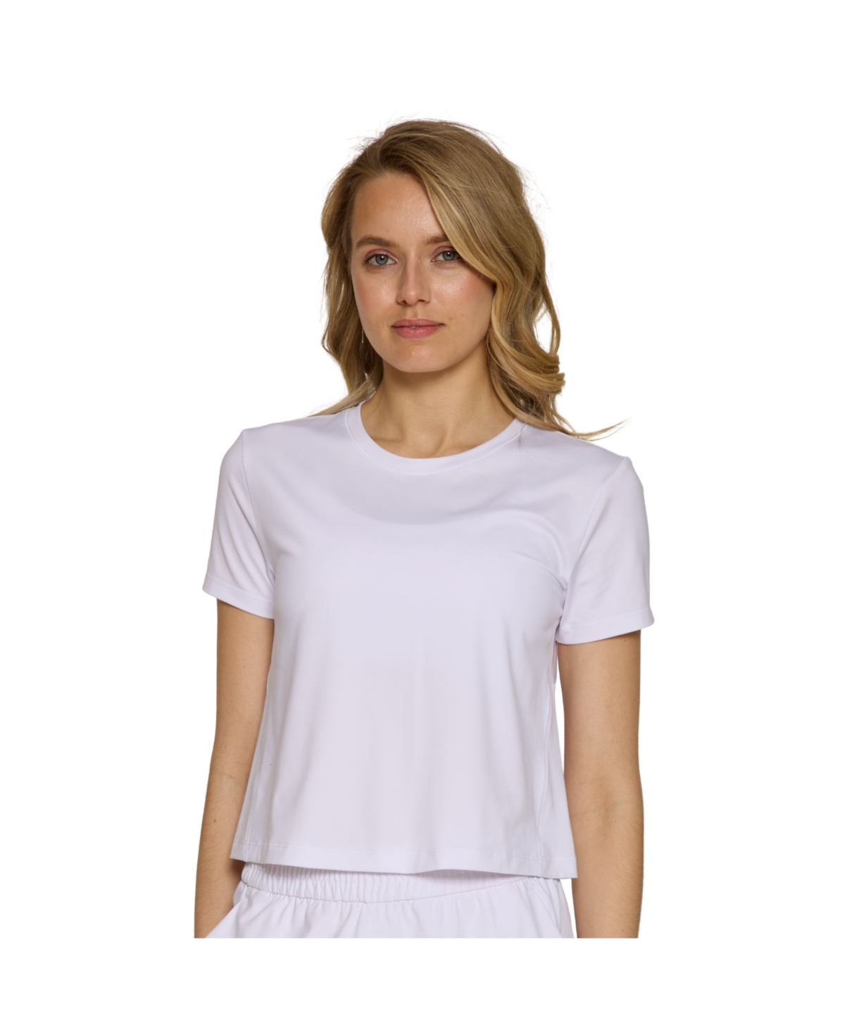 Click here for G Lifestyle Mesh Back Box Tee - White prices