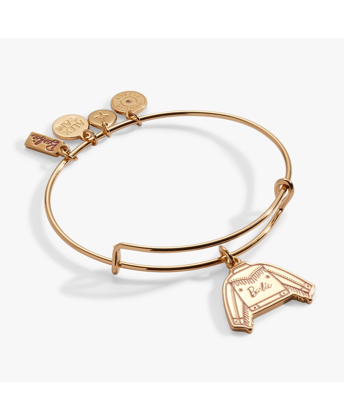 Click here for Barbie Western Jacket Charm Bangle Bracelet - Gold prices