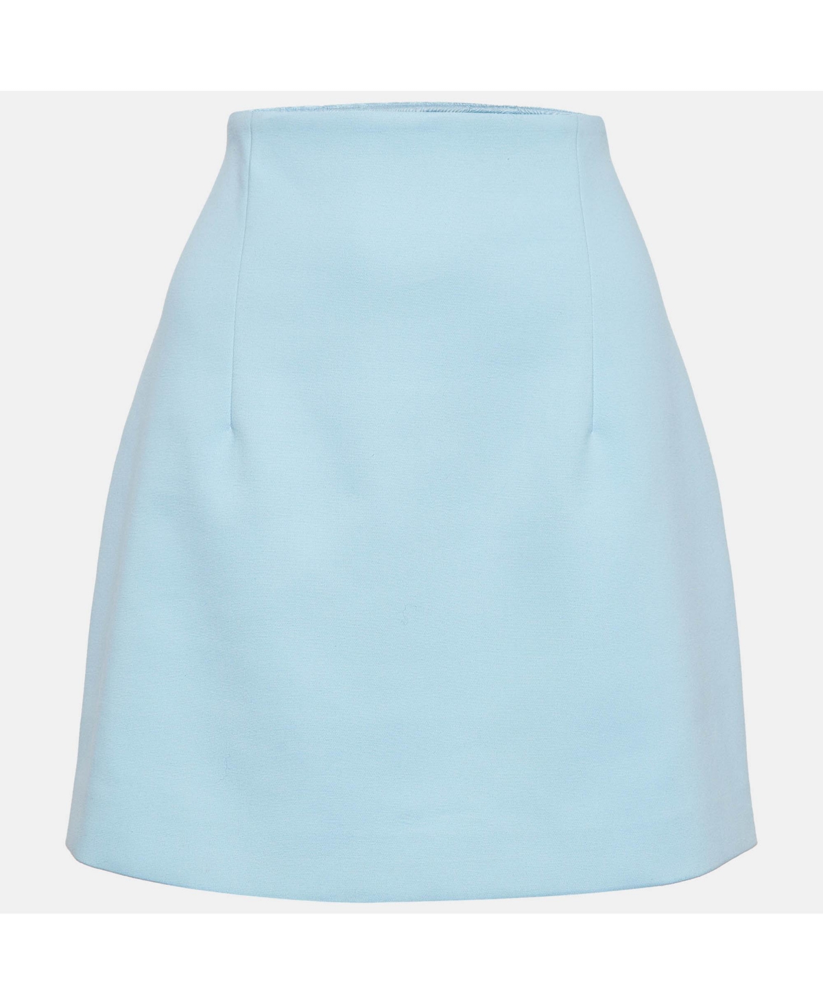 Click here for Pre-Owned Off-White Womens Blue Crepe Mini Skirt prices