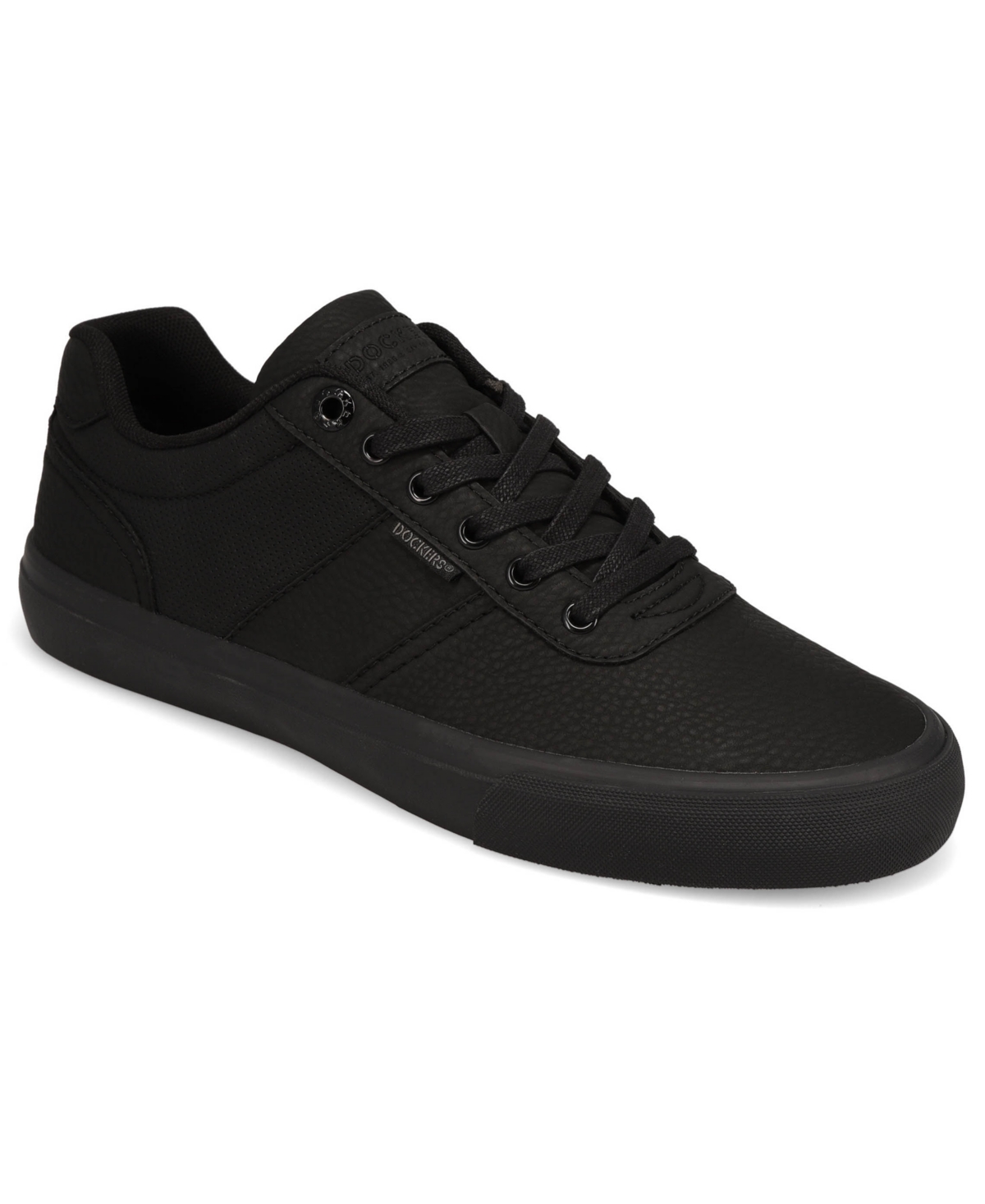 Click here for Dockers Mens Hobbs Wax Lace-Up Sneakers - Black prices
