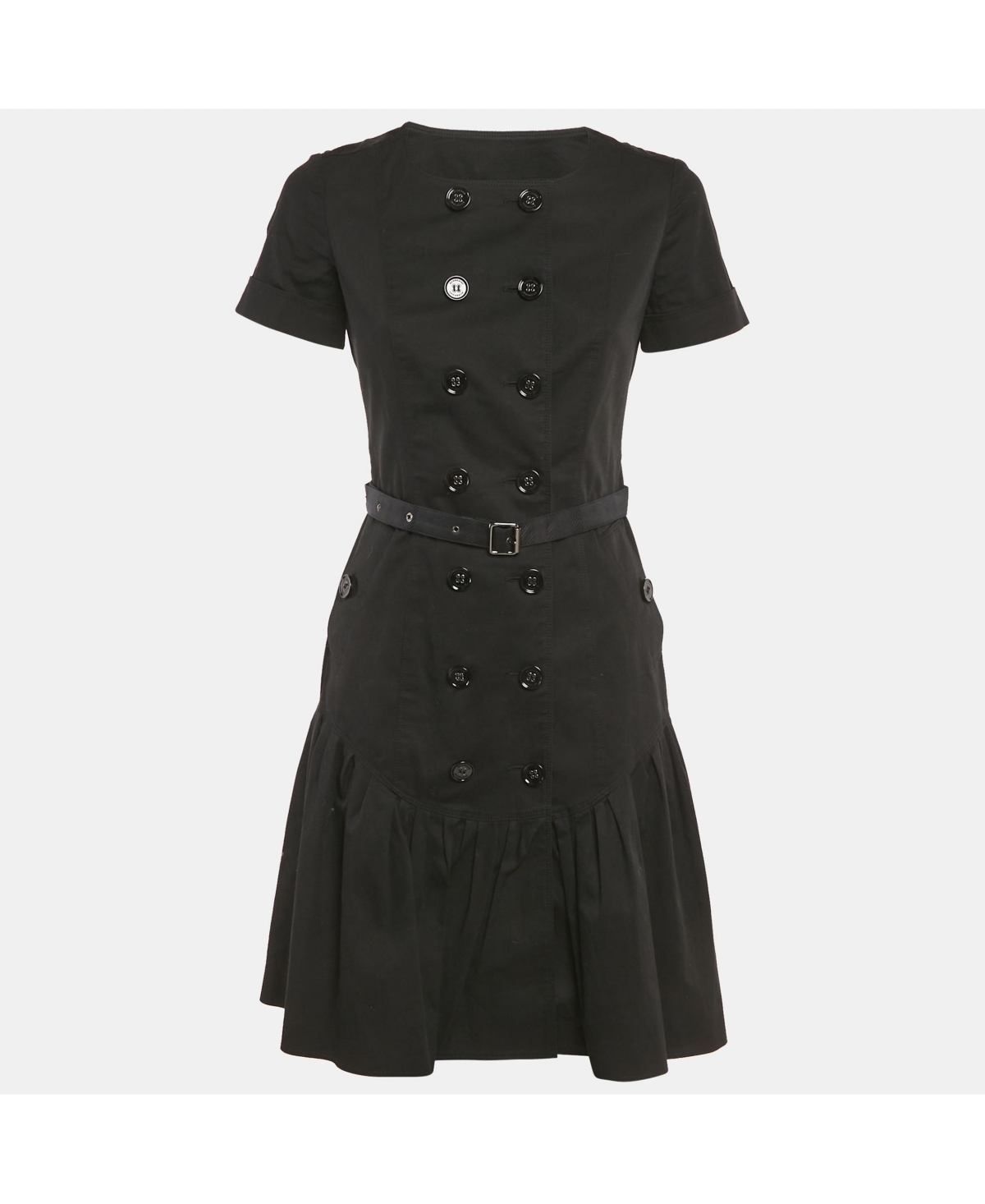 Click here for Pre-Owned Burberry Womens London Black Cotton Gaba... prices