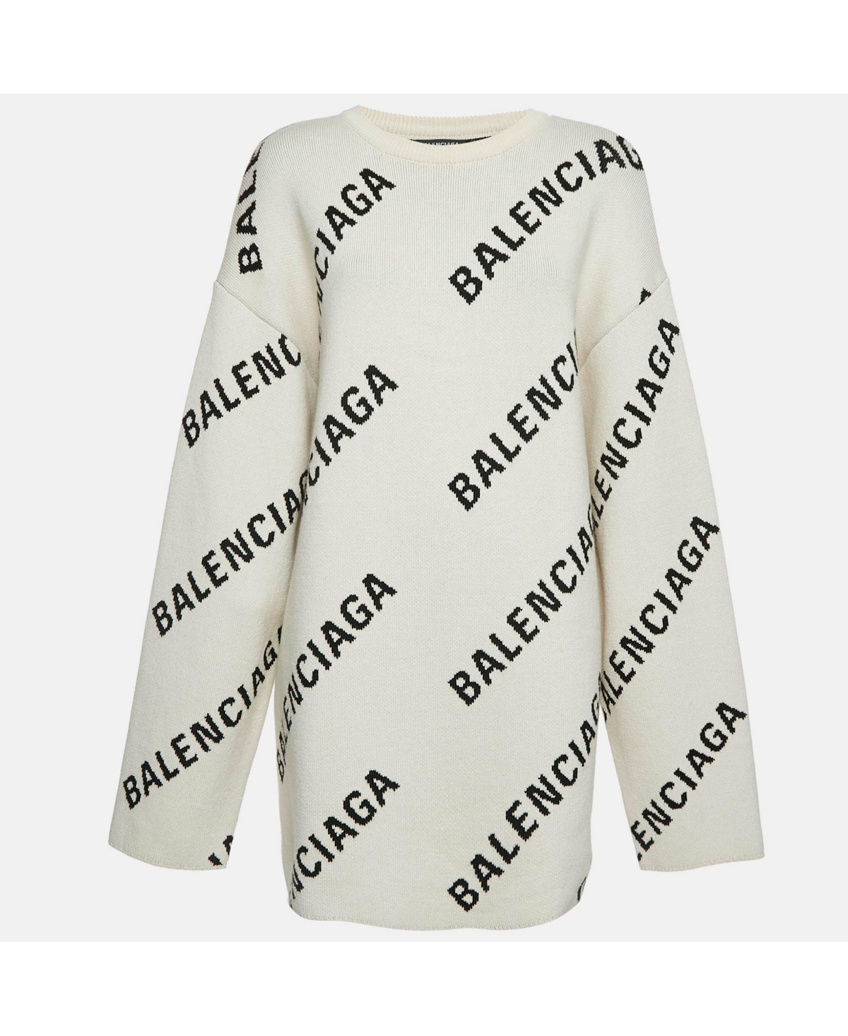 Click here for Pre-Owned Balenciaga Womens Off-White Monogram Jac... prices