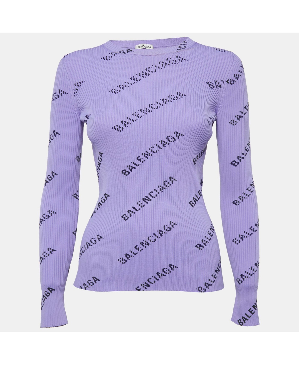 Click here for Pre-Owned Balenciaga Womens Purple All-Over Print... prices