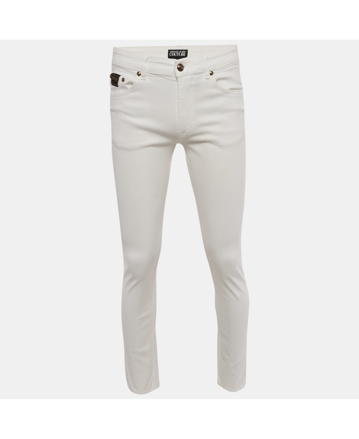 Click here for Pre-Owned Versace Mens Jeans Couture White Logo Em... prices