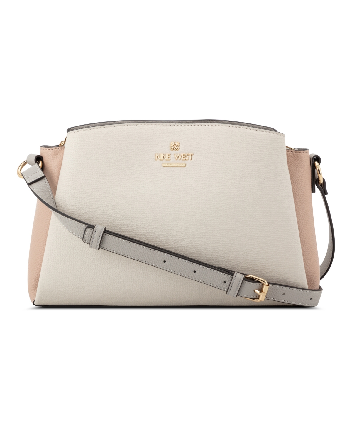 Click here for Nine West Womens Luela Crossbody Bag - Milk Multi prices