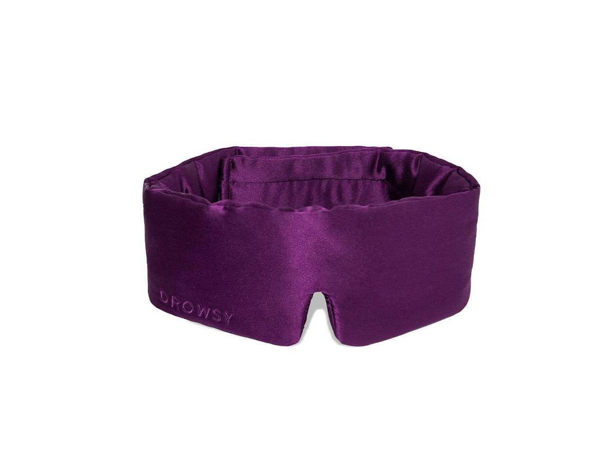 Click here for Drowsy Silk Sleep Mask - Dark Purple 502 prices