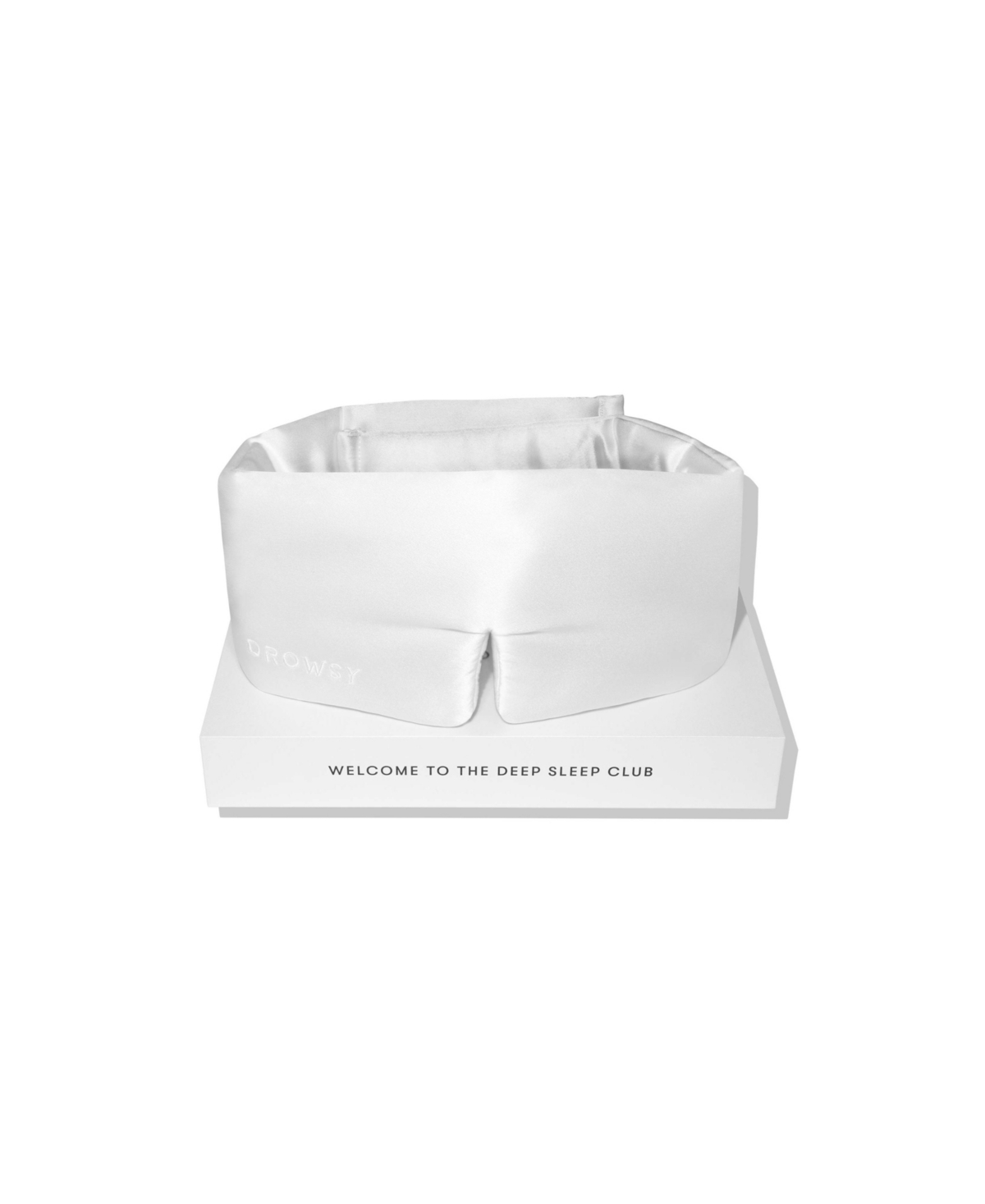 Click here for Drowsy Silk Sleep Mask - White prices